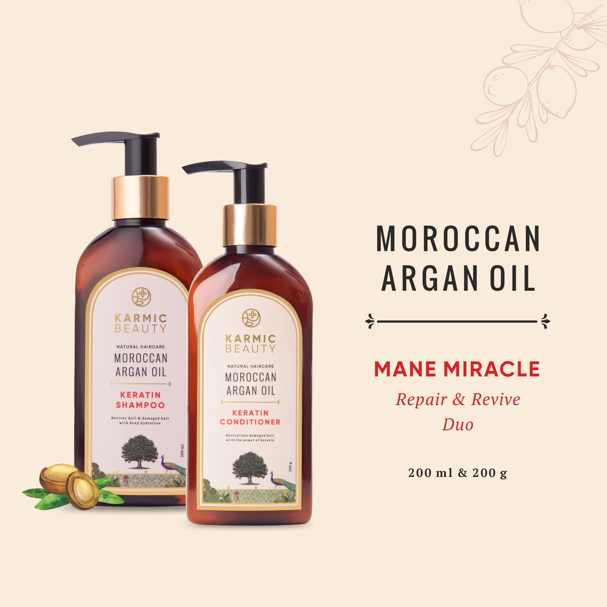 Mane Miracle: Shampoo & Conditioner Combo – Karmic Beauty